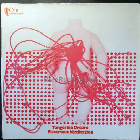 Tangerine Dream Electronic Meditation 1975 German Lp
