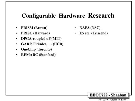 PPT Enhancing Performance With Configurable Computing PowerPoint Presentation ID 4376228