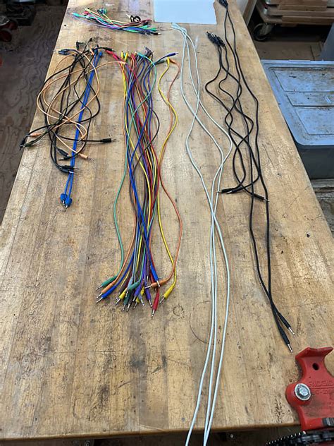 Modular Synth 1 8” Patch Cables Reverb