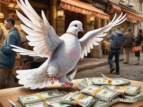 Dove Advertising Dumplings with Knife Unique Culinary Display | AI Art ...