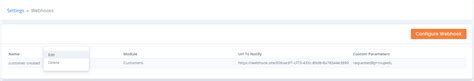 Managing Webhooks Subscriptionflow