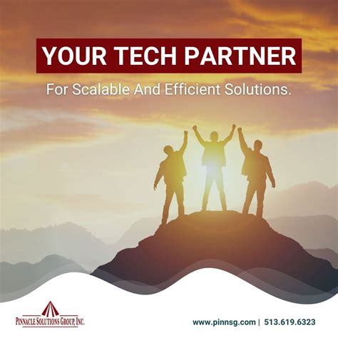 Pinnacle Solutions Group On Linkedin Techpartner Scalablesolutions Efficienttech