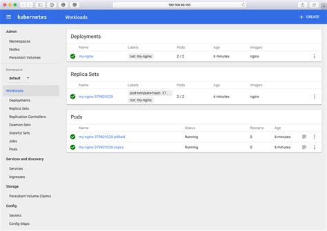 minikube dashboard