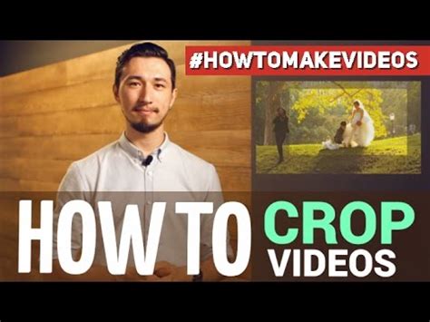 Tutorial How To Crop Videos YouTube