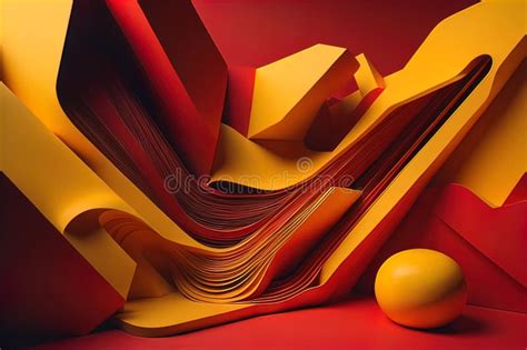 Abstract Background With Colors Creative Design Ai Generated Stock