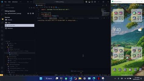 Flutter Error Debugging Flutter Project On Real Device But Blank