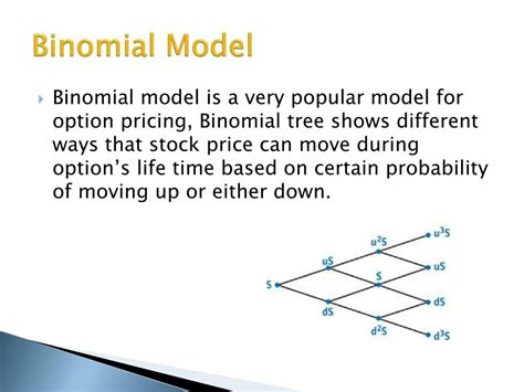 Ppt Bermudan Options With The Binomial Model Powerpoint Presentation Id2660436