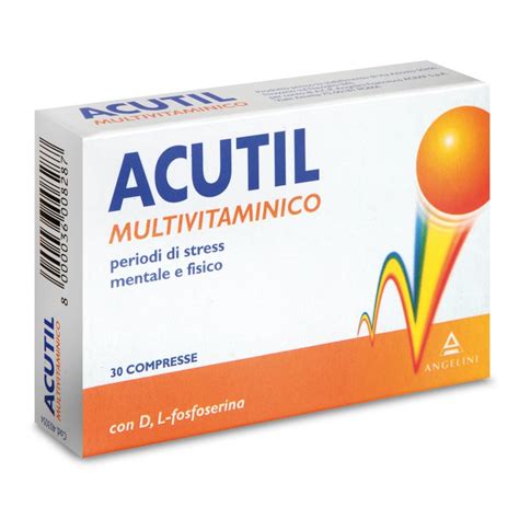Acutil M Vit 30 Compresse Rivest