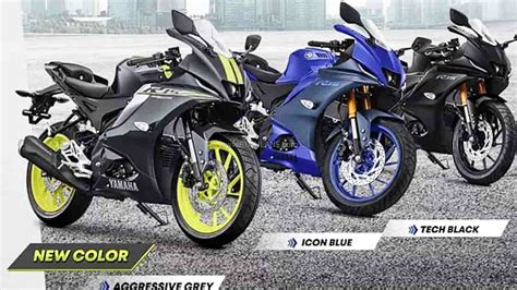 2023 Yamaha R15 V4 Updated With New Colour Aggressive Grey