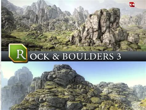 Rock And Boulders 3 12 Game Assets Free