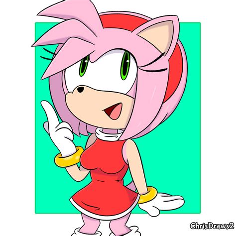 Amy Rose Redraw By Chrisdraws2 On Deviantart Amy Rose Redraw By Chrisdraws2 On Deviantart
