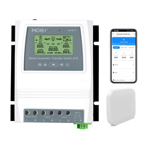 Moes Smart Automatic Transfer Switch For Off Grid Solar Wind System