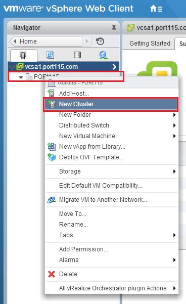 Nested Home Lab Part 11 Clusters And Hosts Port115