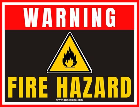 20 Printable Warning Safety Sign Free Pdf