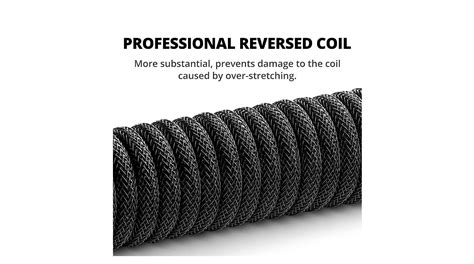 Gunmjo Pro Custom Coiled Usb C Cable For Gaming Keyboard