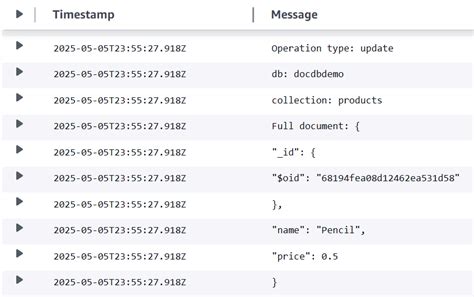 자습서 Amazon Documentdb Streams와 함께 Aws Lambda 사용 Aws Lambda