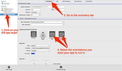 Ios Change UIView Orientation In Single View App Stack Overflow