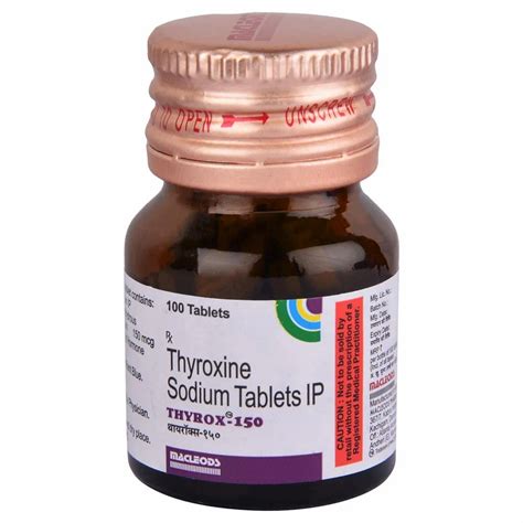 50mg Thyrox Thyroxine Sodium Tablets Strength 50 Mcg At ₹ 199bottle