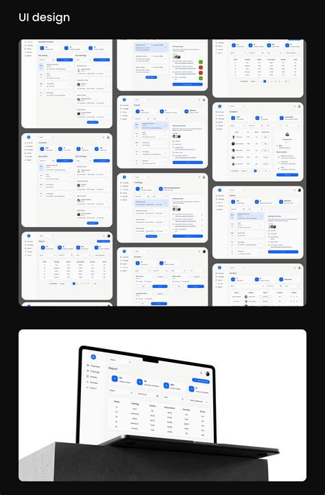 Saas School Management System Behance