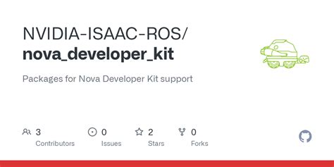 Github Nvidia Isaac Rosnovadeveloperkit Packages For Nova