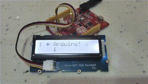 Using Grove Lcd With Rgb Backlight 4 Steps Instructables