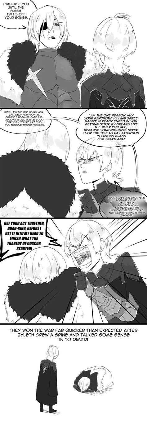 If Byleth Had A Spine Comic By Kiora Commissioned By Me R