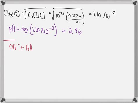 solved a buffer solution was prepared by dissolving 0 077 moles of
