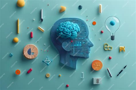Human Brain Circuitry A Conceptual Visualization Premium Ai Generated
