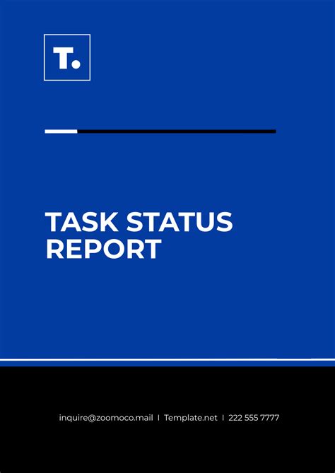 Free Administration Status Report Template To Edit Online