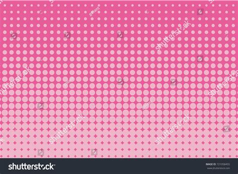 Abstract Monochrome Halftone Pattern Comic Background Stock Vector