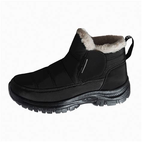Caicj98 Womans Snow Boots Waterproof Ankle Boots Wide Width Walking Shoes Anti Slip And Keeps Feet