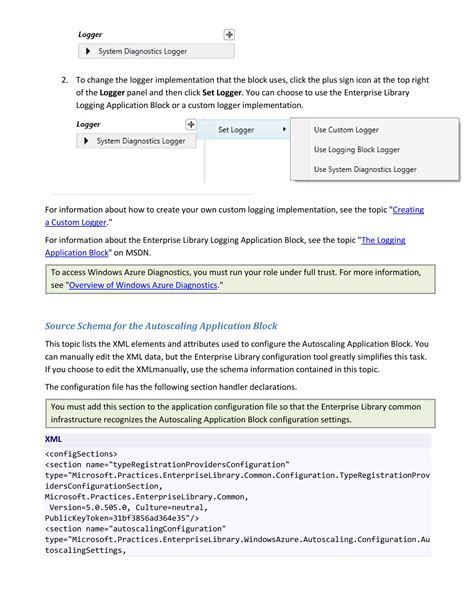 Autoscaling Application Block And Transient Fault Handling Application Block Reference Pdf