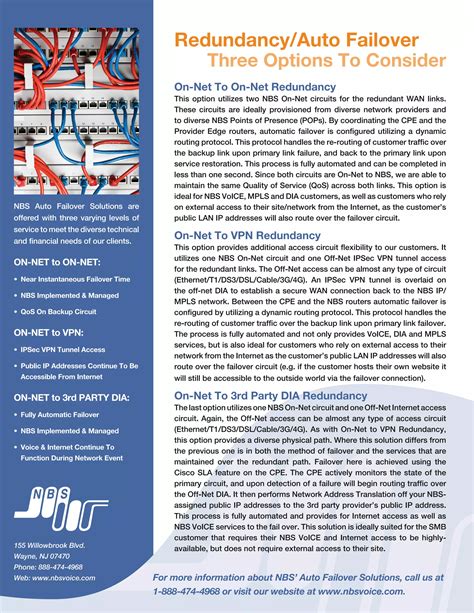 Fusion Auto Failover Redundant Wan Solutions Pdf