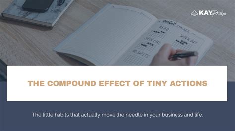 The Compound Effect Of Tiny Actions