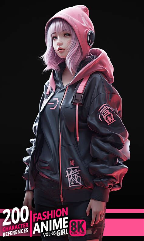 Artstation Anime Girl Vol 03 Character References 8k Res