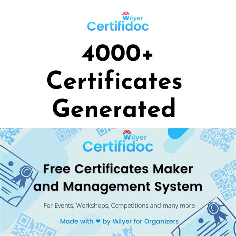 Free Certificate Maker Certifidoc Qr Digital System