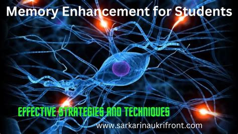 Memory Enhancement Strategies And Techniques