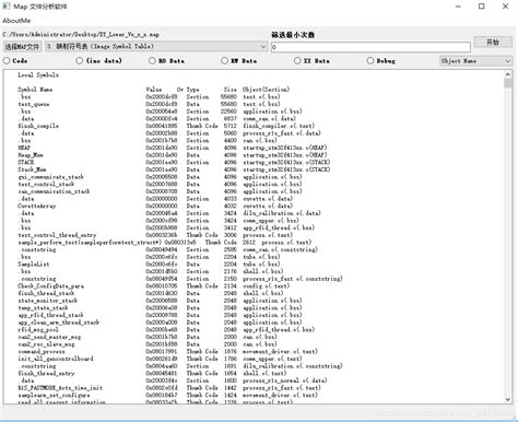 Keil Map文件辅助分析软件map文件分析工具 Csdn博客 Keil Map文件辅助分析软件map文件分析工具 Csdn博客