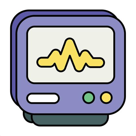 Ecg Color Icon Design Style 27506882 Vector Art At Vecteezy