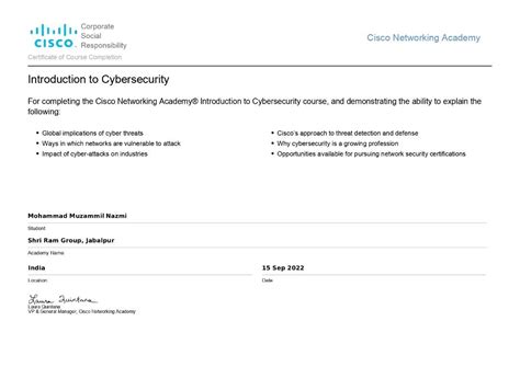Muzammil Nazmi On Linkedin Cybersecurity Connections Cisco Networking