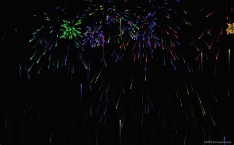 【javascript Canvas画布】实现酷炫的烟花绽放效果酷炫canavas效果 Csdn博客