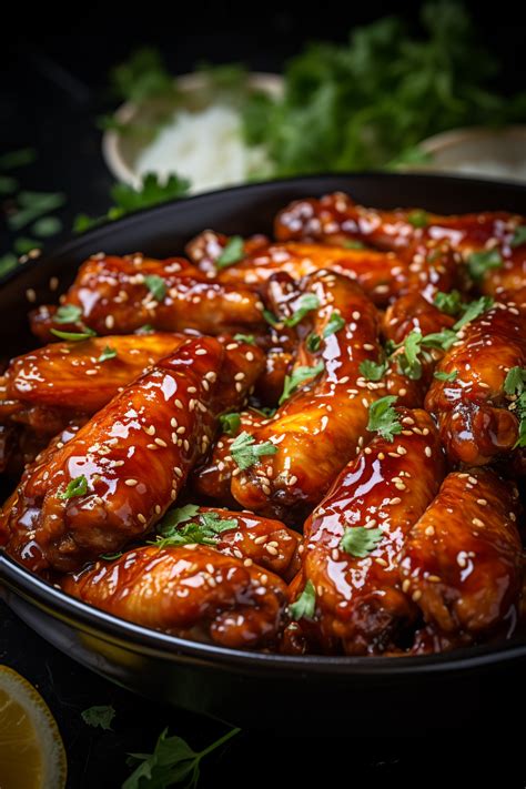 Honey Garlic Chicken Wings