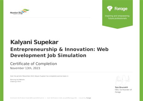 Kalyani Supekar On Linkedin Forage Webdevelopment Virtualexperience Forage