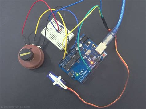 How To Interface Servo Motor With Arduino Uno Pantech AI