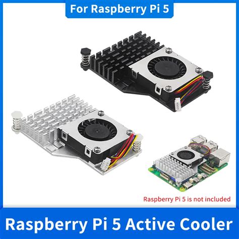 Активный кулер Shchv для Raspberry Pi 5 Aliexpress