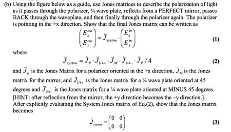 B Using The Figure Below As A Guide Use Jones
