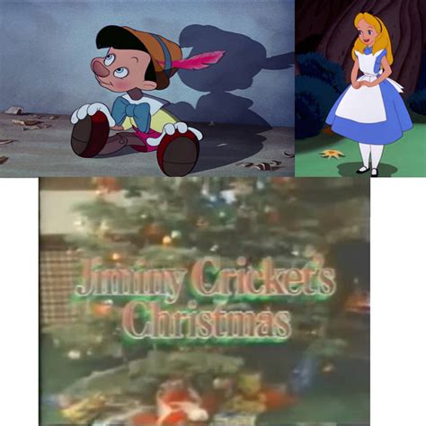 Alice And Pinoke Watch Jiminy Crickets Christmas By Maxgoudiss On