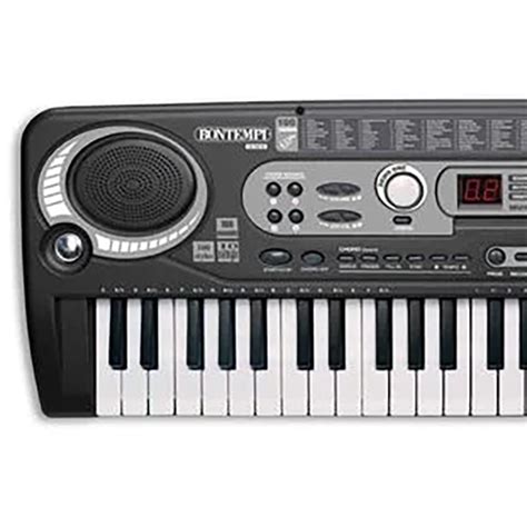 Детски синтезатор Bontempi, LED екран, 54 клавиша, 100 звука ...