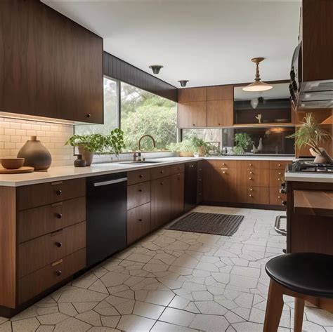 34 Mid Century Modern Kitchen Cabinets Design Ideas 2025