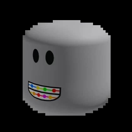 Raibow Braces Face Dynamic Head Roblox Item Rolimons